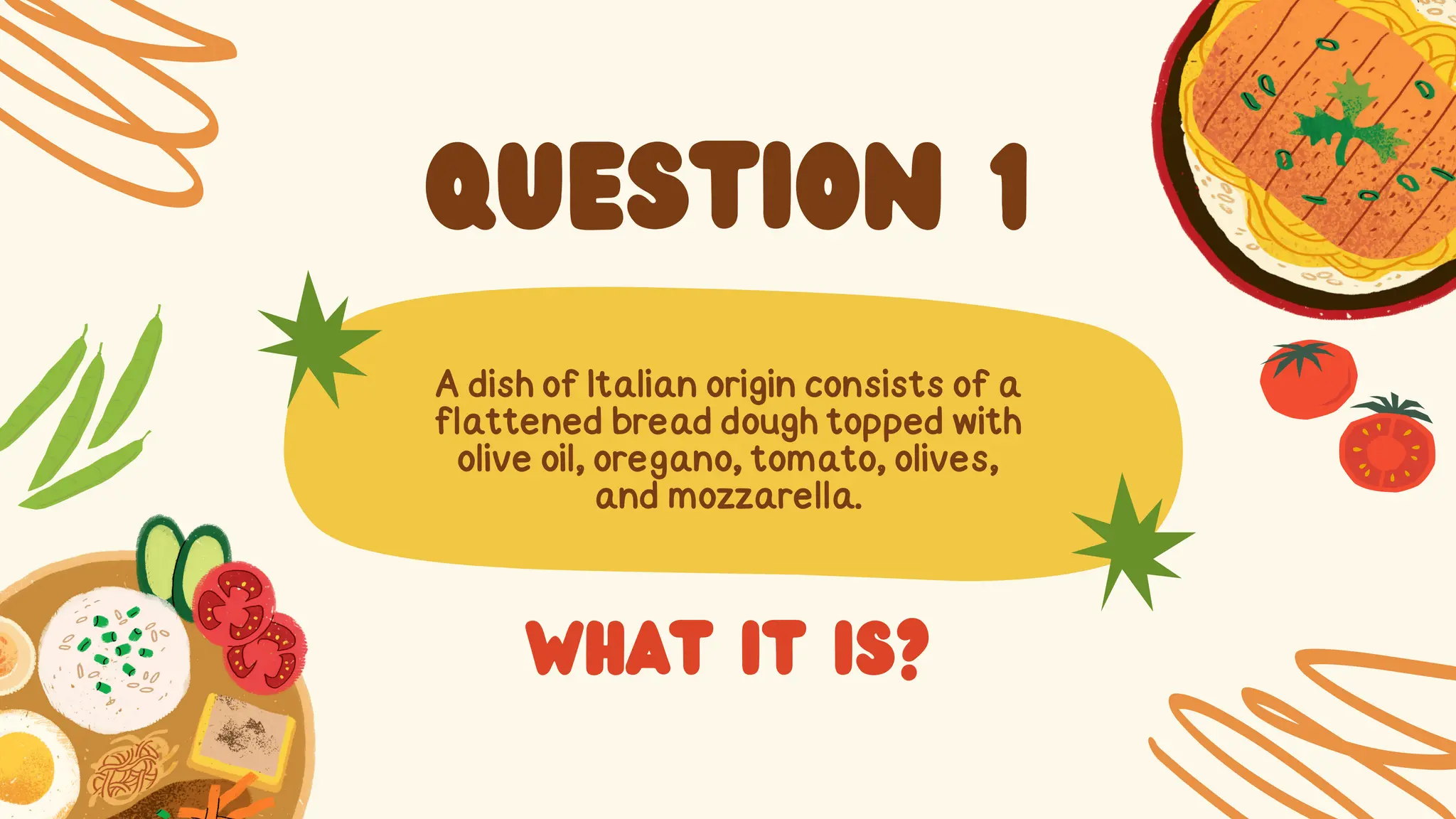 Guess the food Presentation For Children | PDF