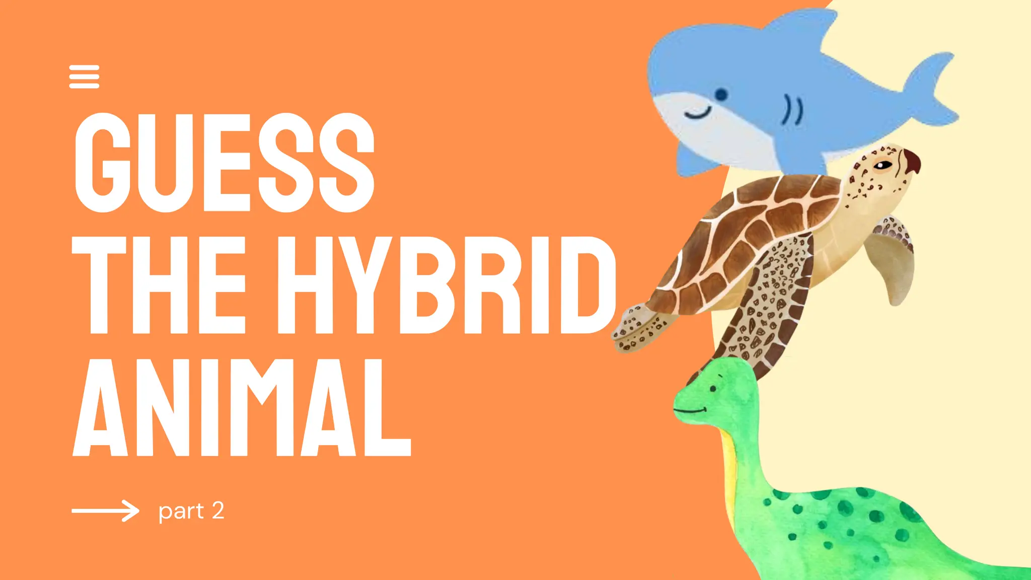Guess the hybrid animal part 2.pptx
