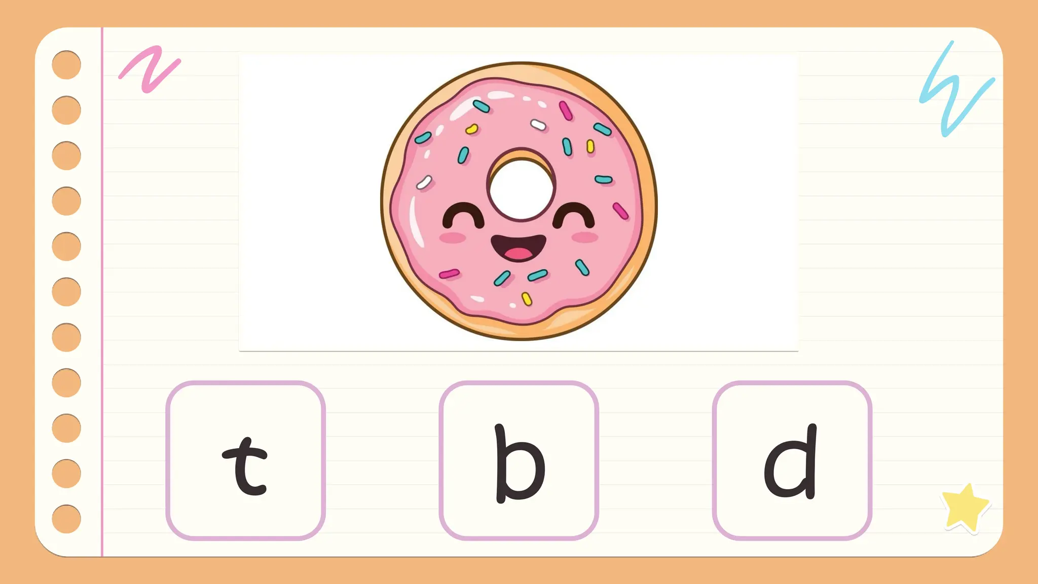 Guess the letter! B and D for kindergartens | PPTX