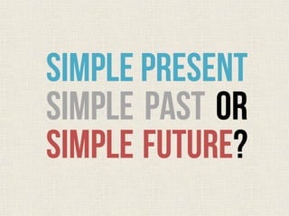 Guess the Tenses of Song Lyrics | PDF