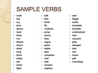 Guess the verb. Game | PPTX