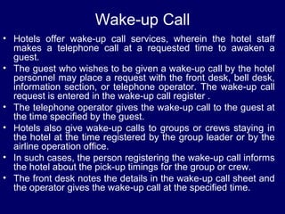 Guest services | PPT
