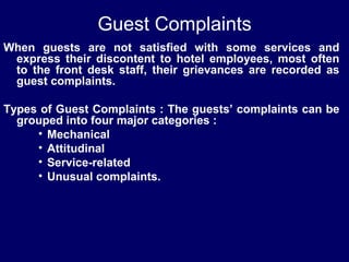 Guest services | PPT