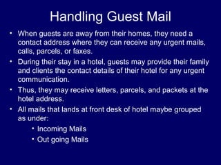Guest services | PPT