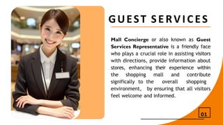 Guest Services Mall Concierge for Security | PPTX