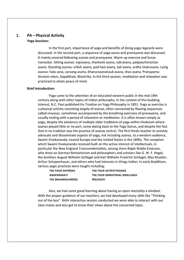 GTU induction program report | PDF