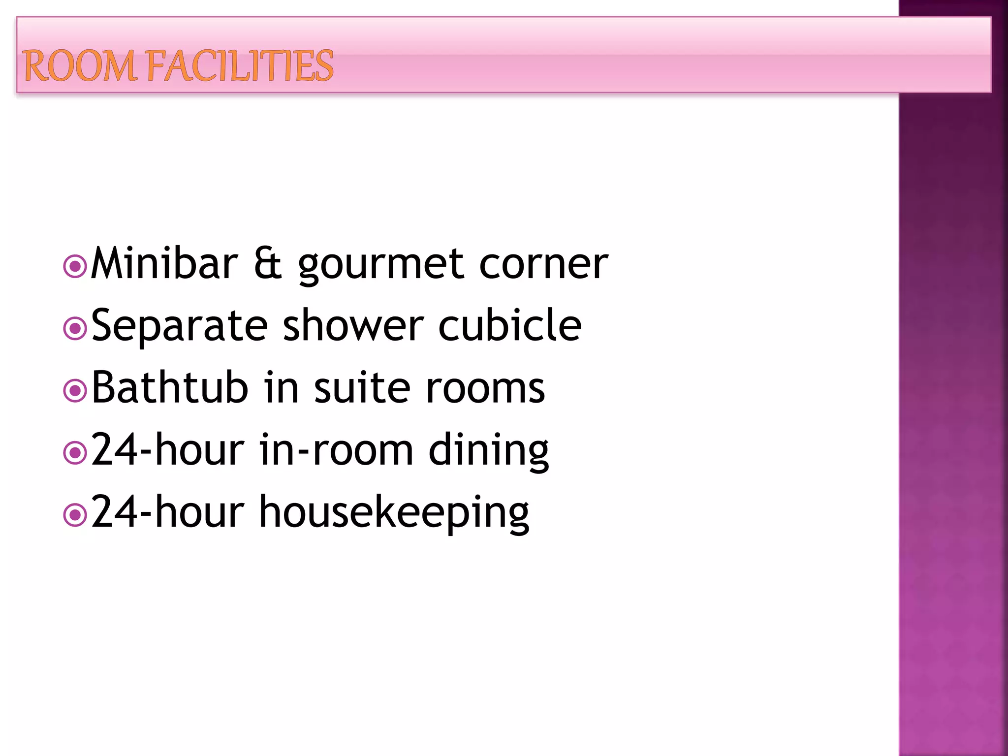 Guest amenities&supply | PPTX