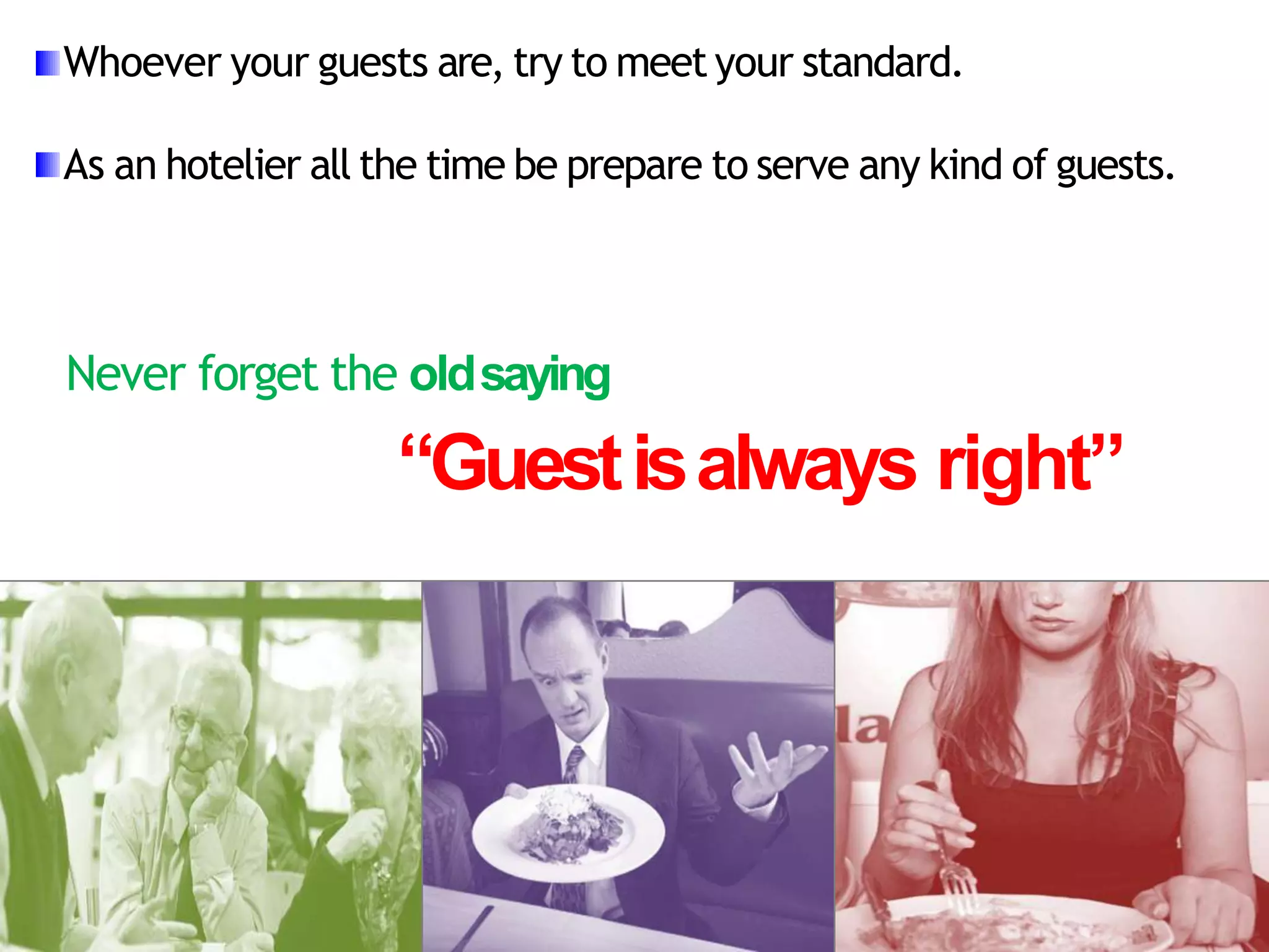 guest complaint-converted.pptx | Hotels and Motels | Travel Type