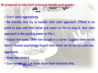 guest complaint-converted.pptx | Hotels and Motels | Travel Type