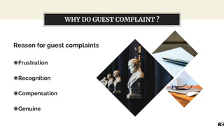 Handling Guest Complaints in Front Office | PPTX