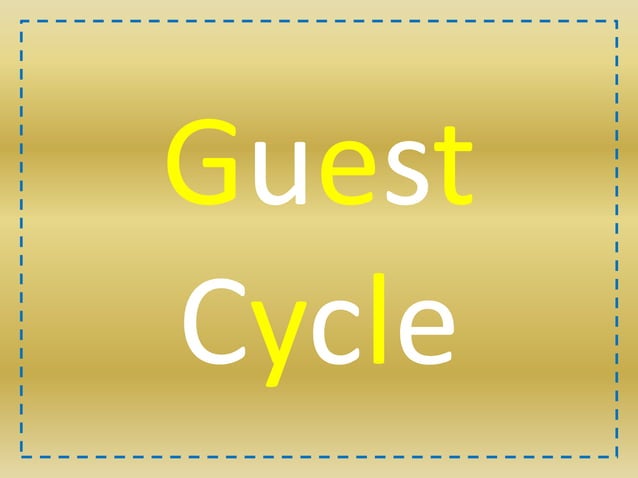 Guest cycle | PPTX | Hotels and Motels | Travel Type