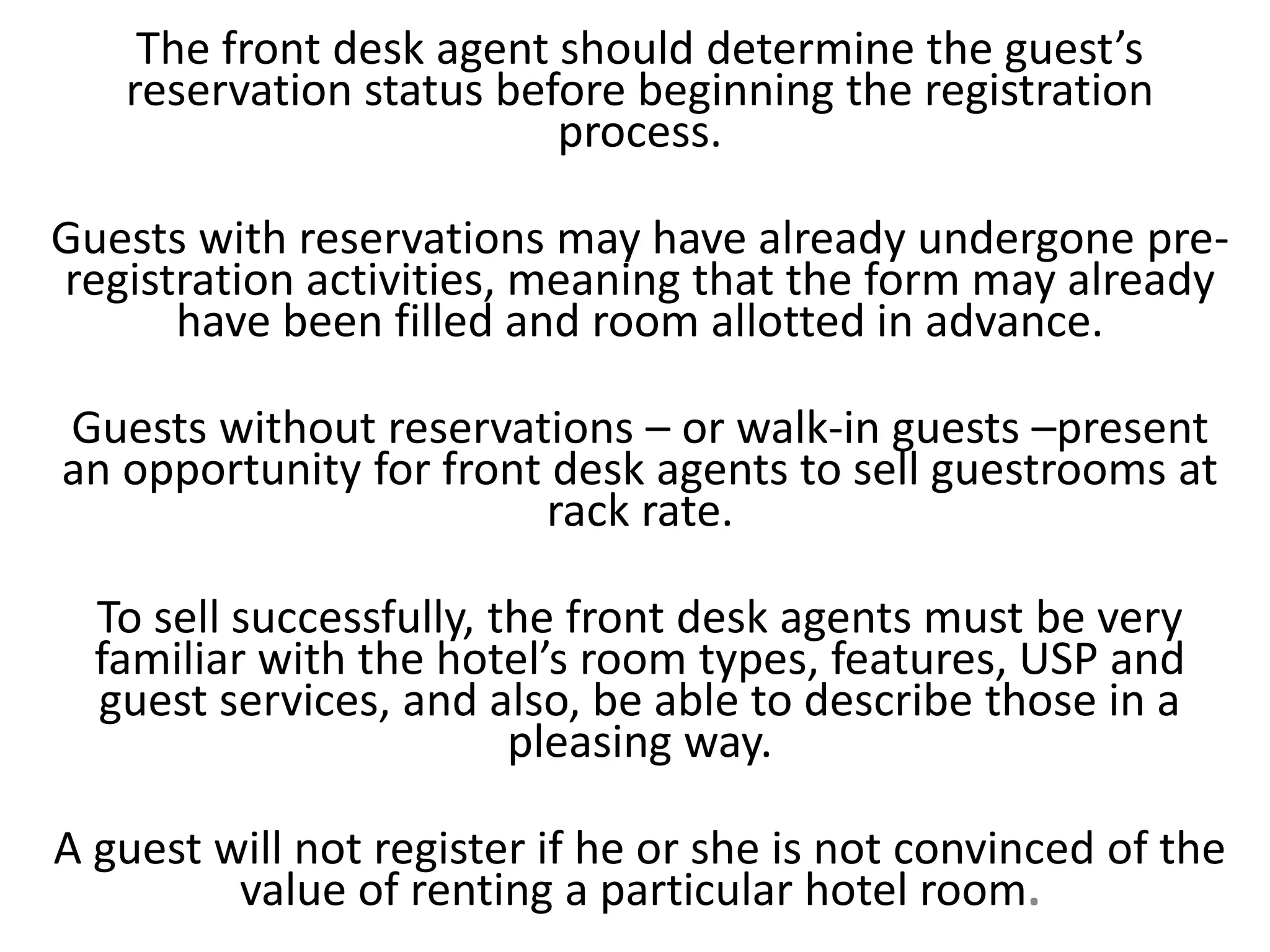 Guest cycle in a hotel | PPTX