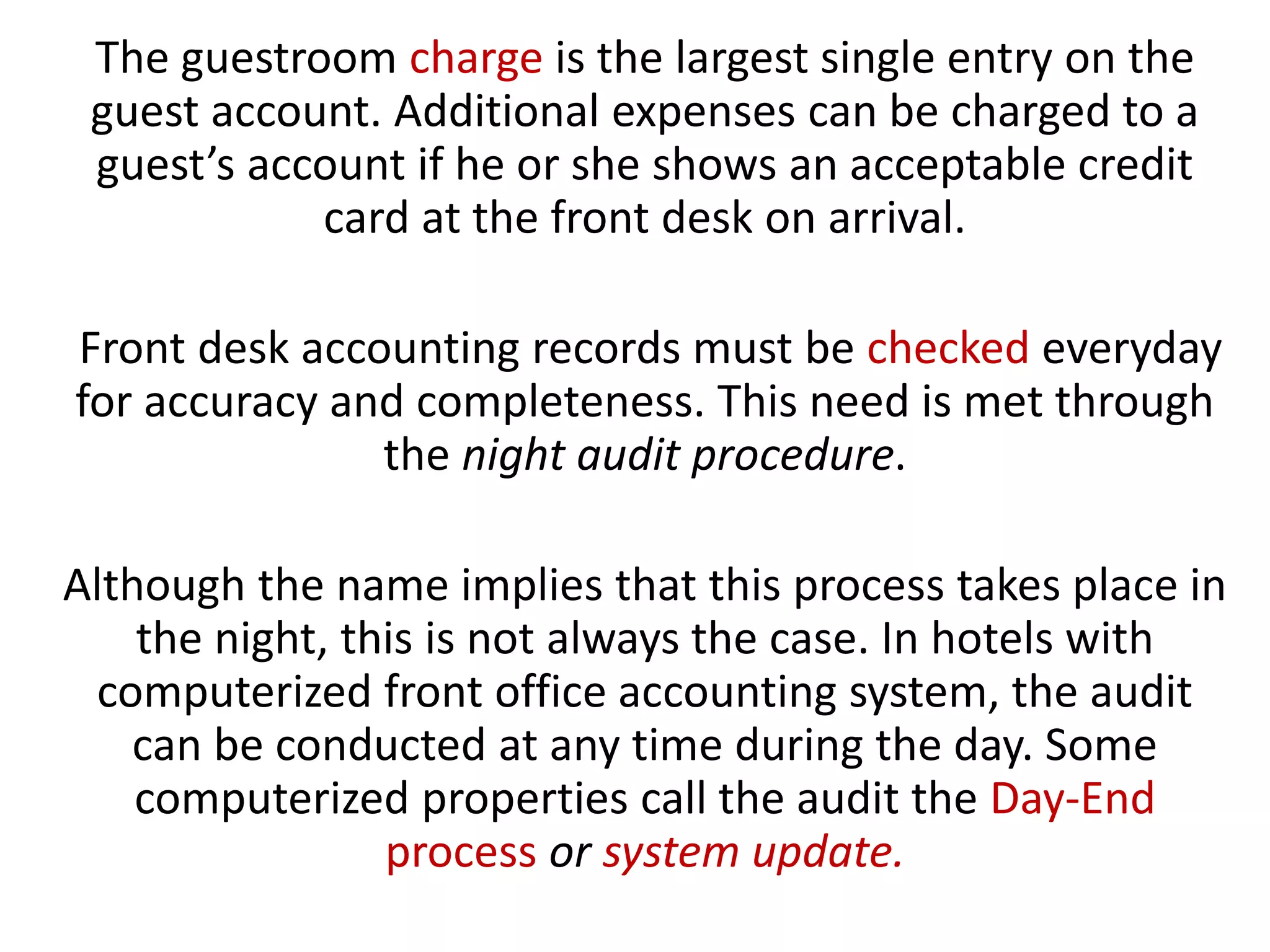 Guest cycle in a hotel | PPTX