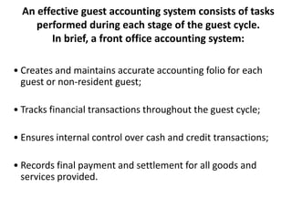 Guest cycle in a hotel | PPTX