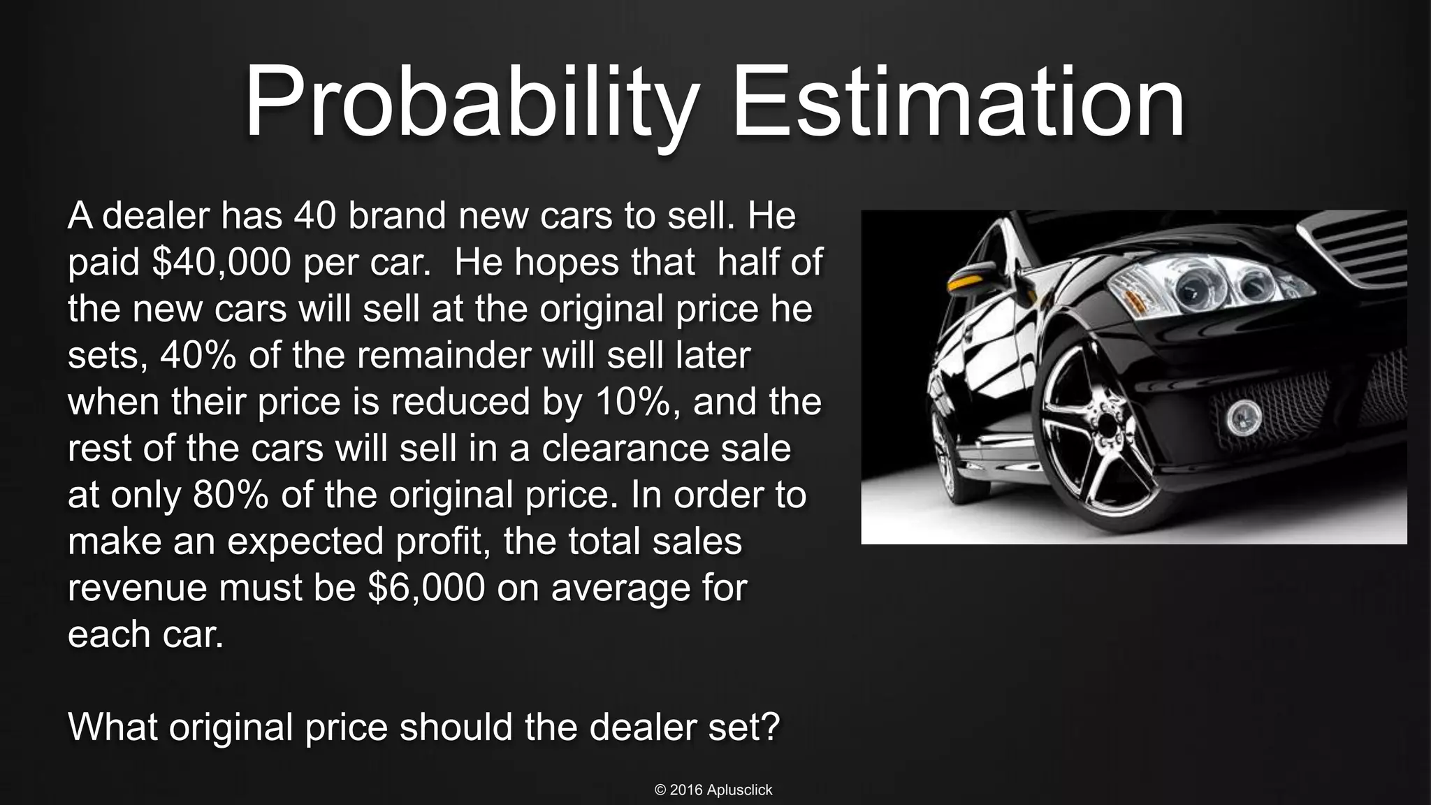 Guesstimate Methods and Examples | PPTX