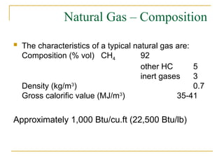 A detailed presentation of various types of gaseous fuels | PPT