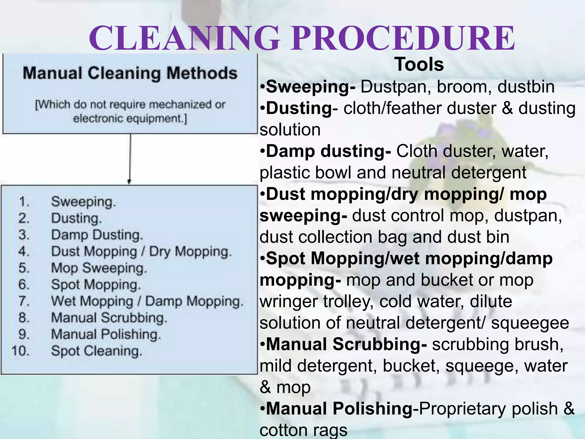 Guest room cleaning | PPTX