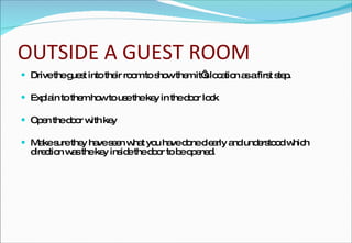 Guest Room Orientation | PPT