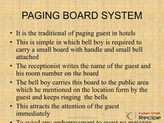 GUEST SERVICES IN HOTEL | PPTX