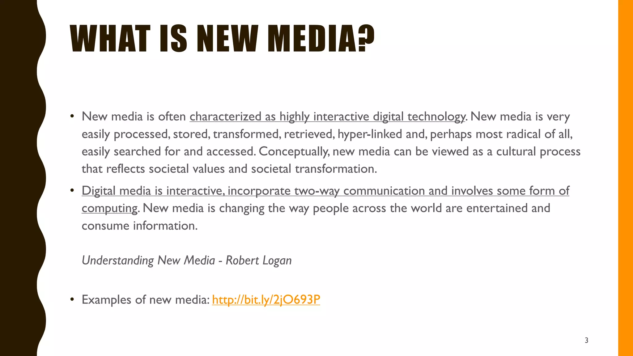 New media - The perfect mix | PPTX