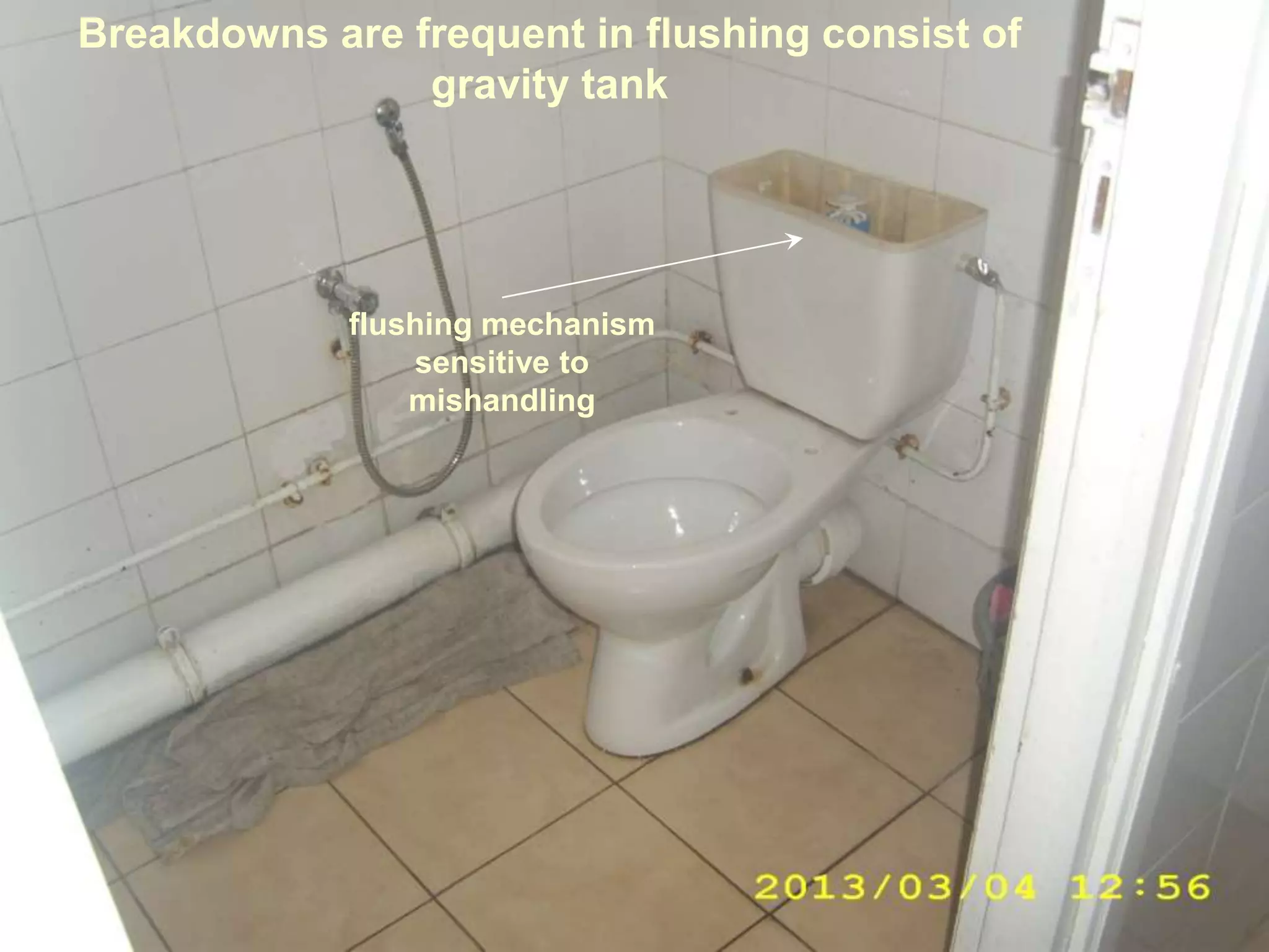 Hydropneumatic flushing system with diaphragm | PPSX