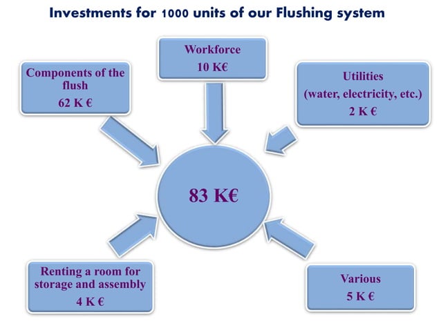 Hydropneumatic flushing system with diaphragm | PPSX