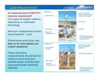 2nd CSP Training series : solar resource assessment (2/2) | PPT