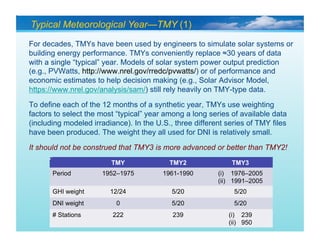 CSP Training series : solar resource assessment 2/2 | PDF