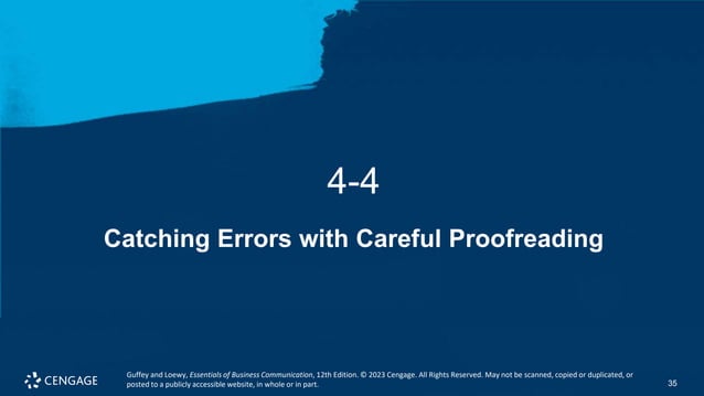 Guffey and Loewy_EBC_12e_PPT_ch4_Final-Revising Business Messages.pptx | Desktop Publishing ...