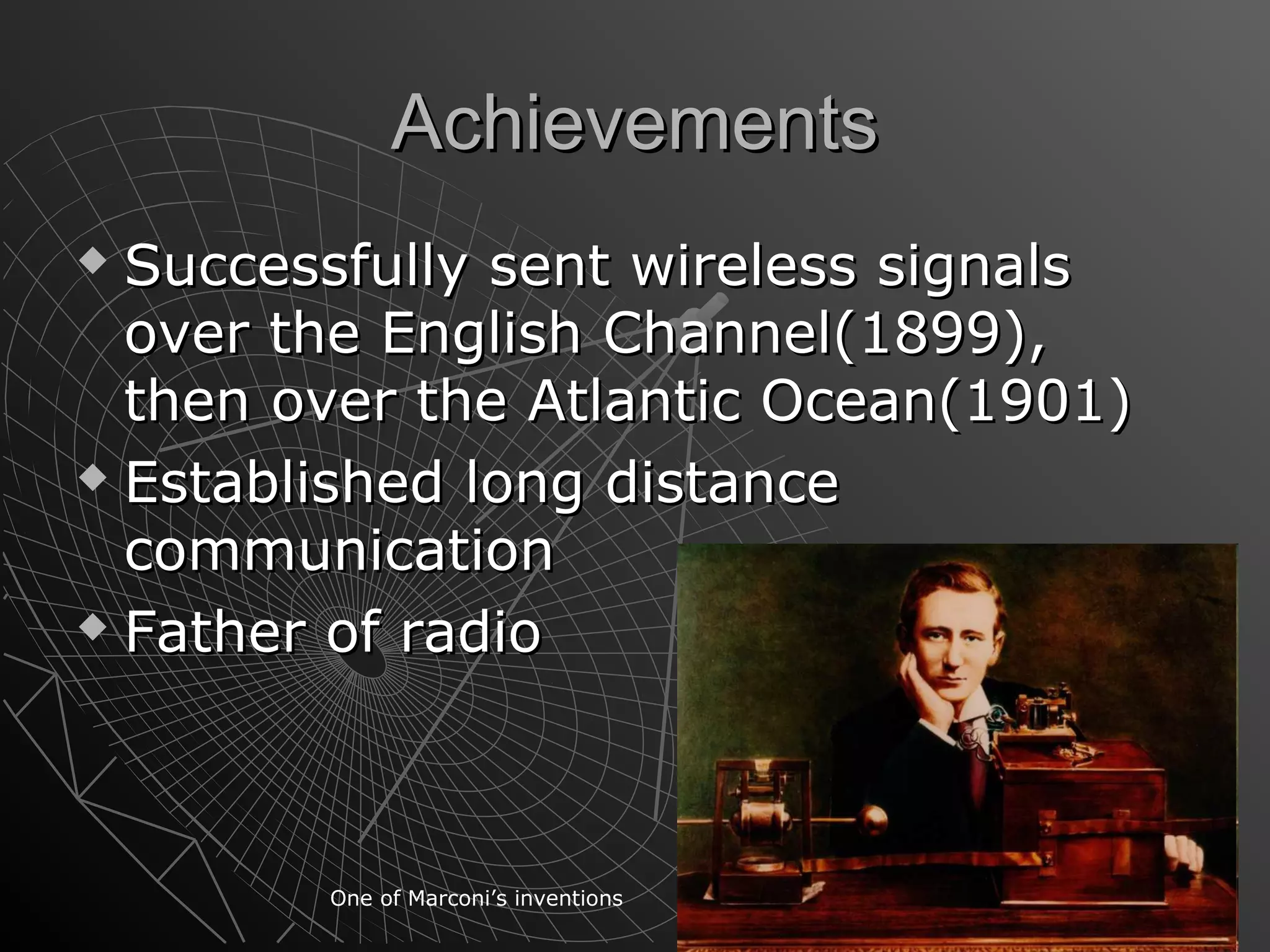 Guglielmo Marconi | PPT