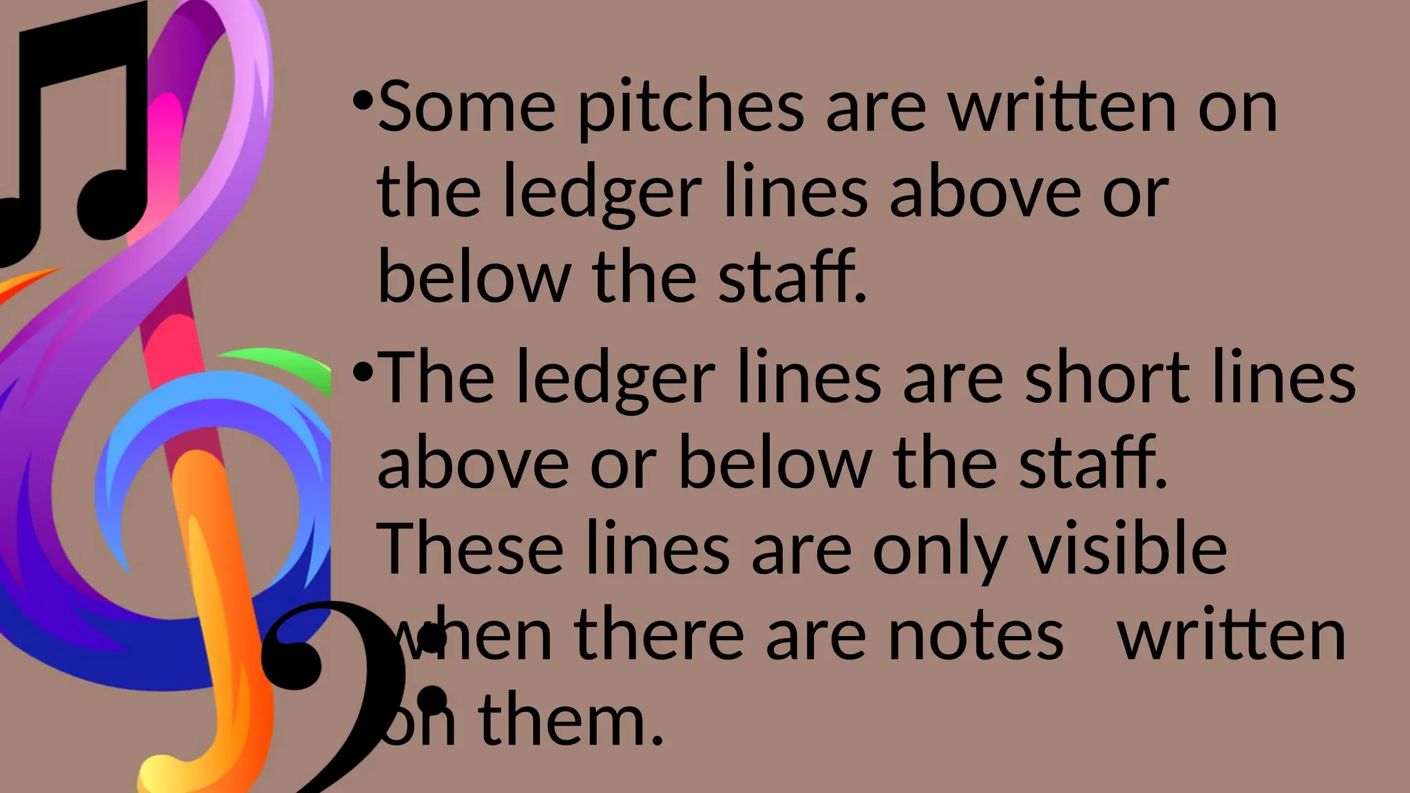 Pitches Different Pitches And Musical Notes Pptx