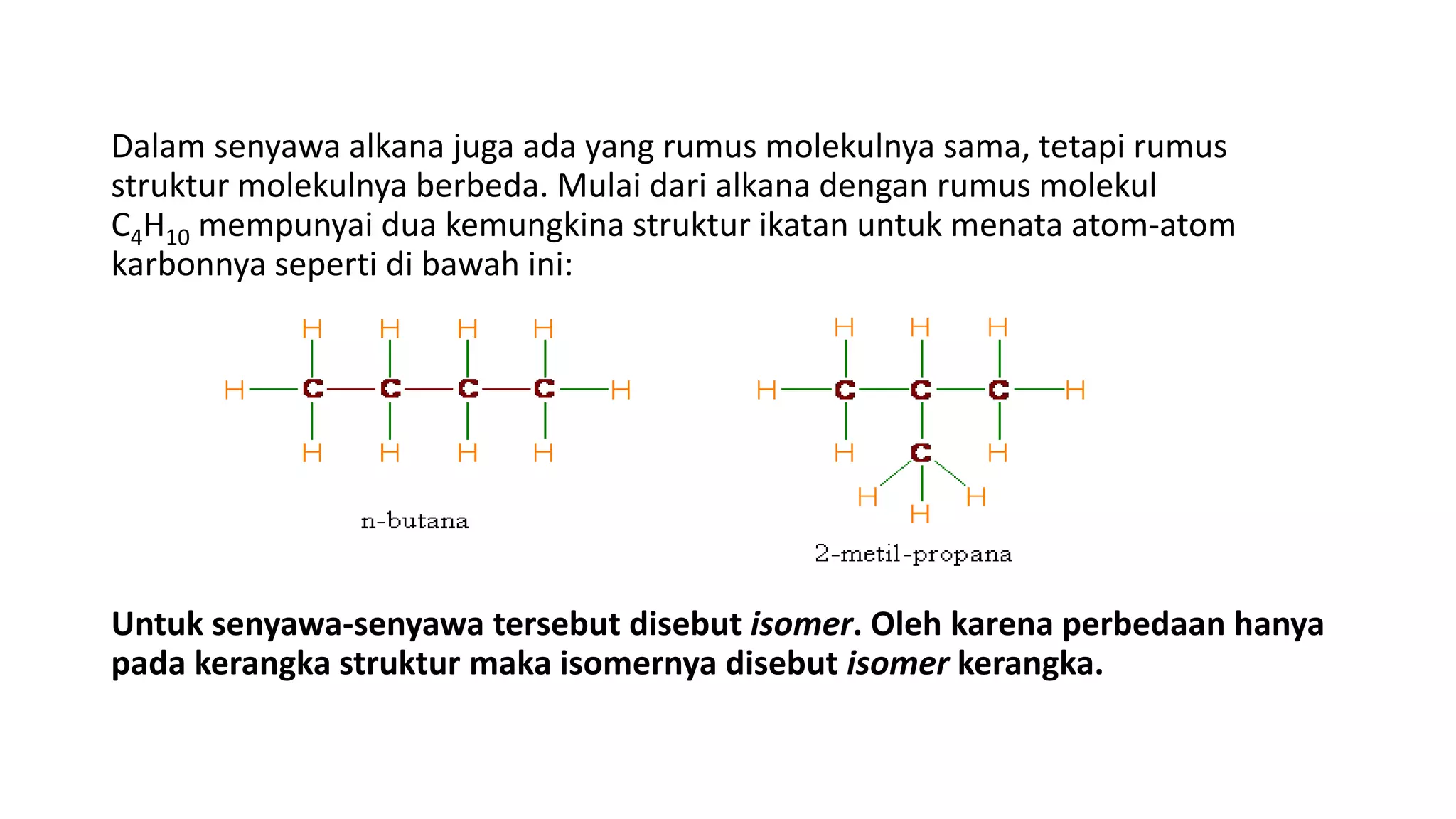 Gugus fungsi , jenis , dan isomer turunan alkena | PPT