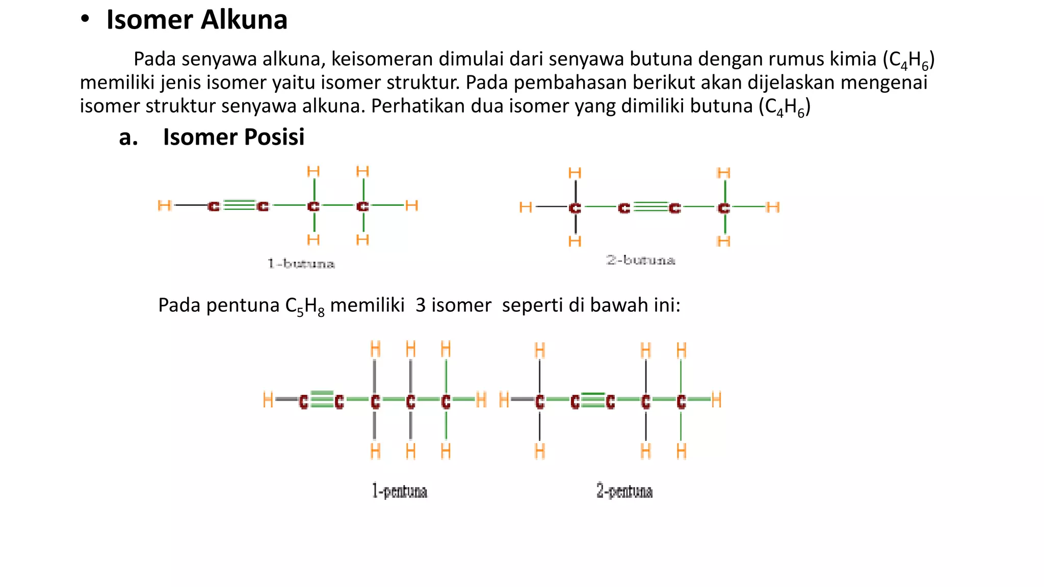 Gugus fungsi , jenis dan isomer turunan alkena | PPTX