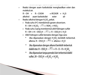 Gugus Fungsi dan Alkohol - materi kelas 12 | PPTX