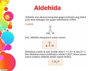 Gugus fungsional senyawa organik | PPTX