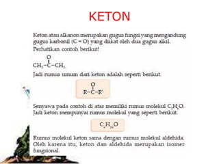 Gugus fungsional senyawa organik | PPTX