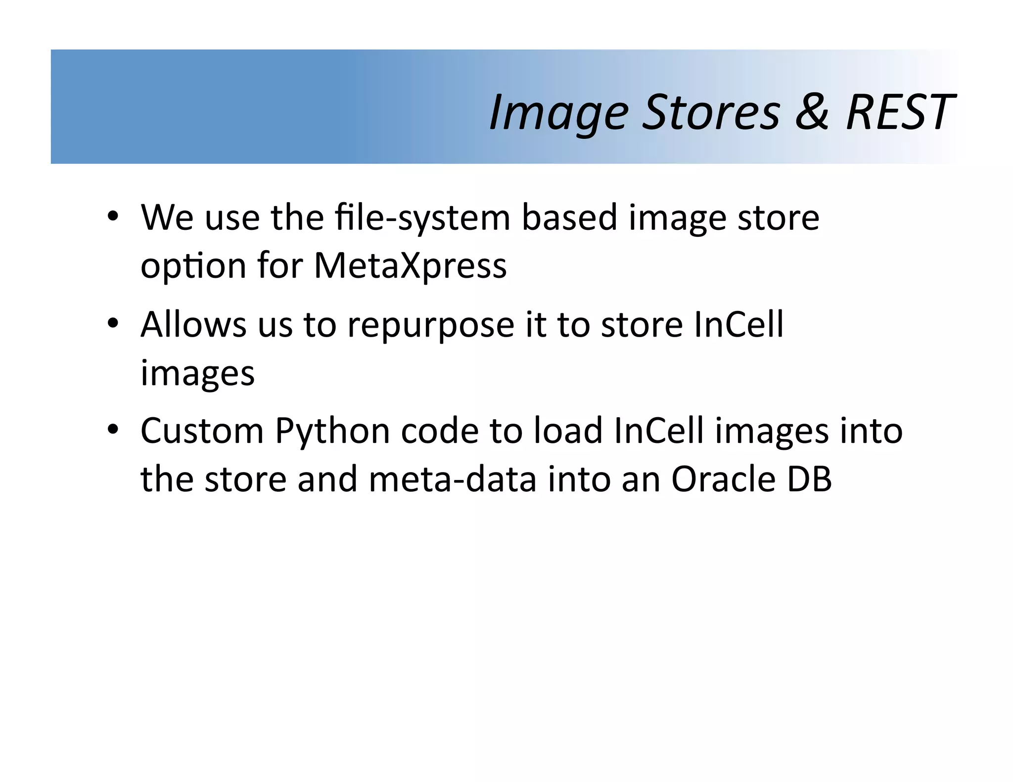 High Throughput, High Content Screening - Automating the Pipeline | PDF