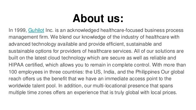 Guhilot Healthcare Solution Provider | PPTX