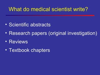 How To Write A Manuscript (2008) | Ppt