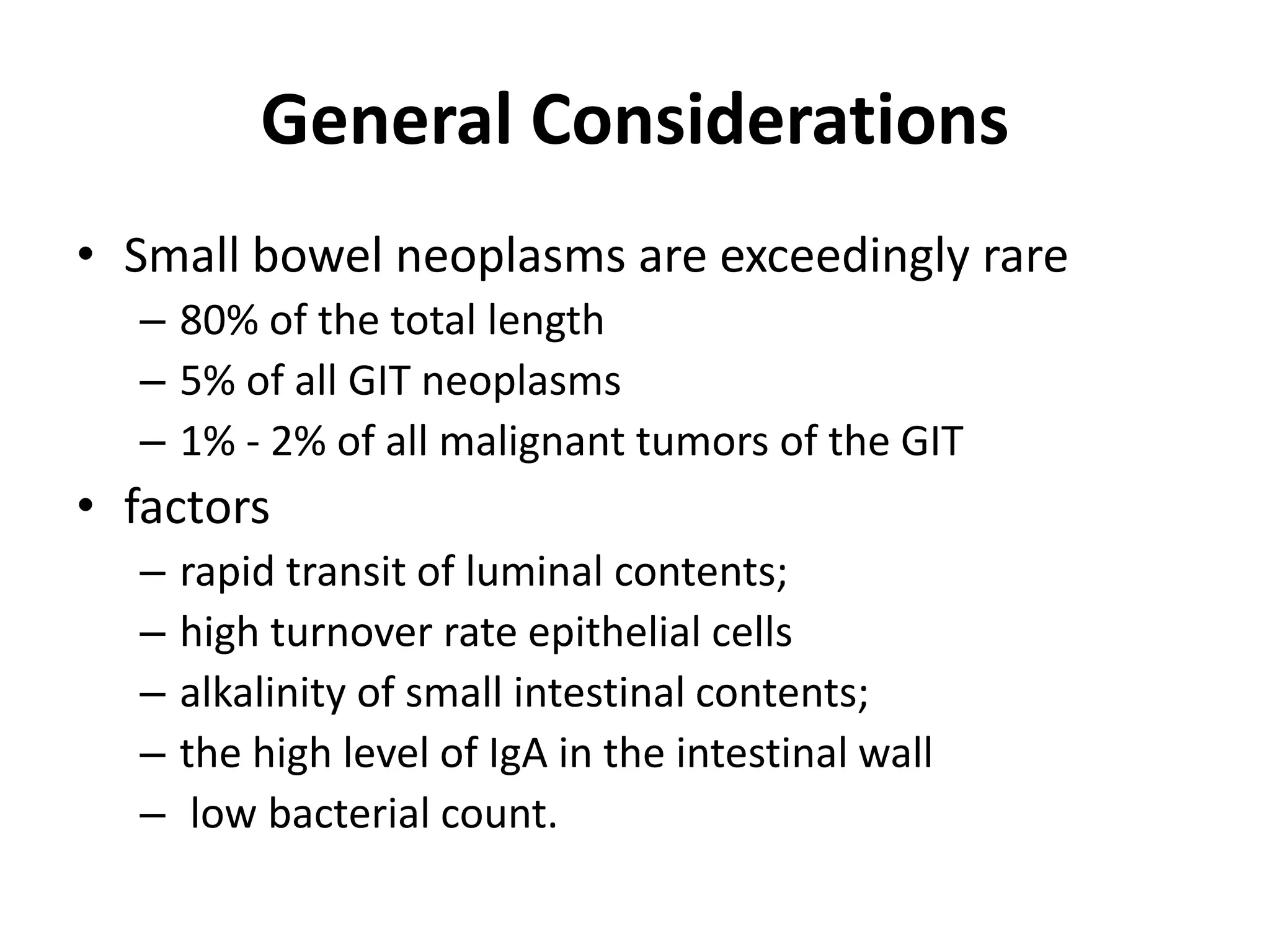 Small bowel neoplasms neo | PPTX