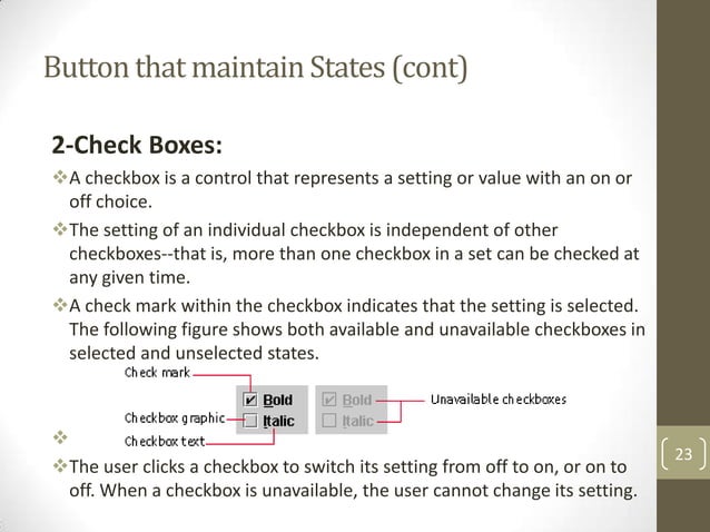 Graphical User Interface (Gui) | PPTX | Operating Systems | Computer Software and Applications