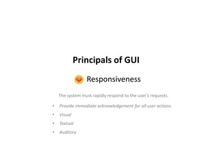 Graphical User Interface | PPTX