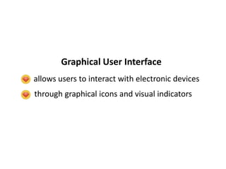 Graphical User Interface | PPTX