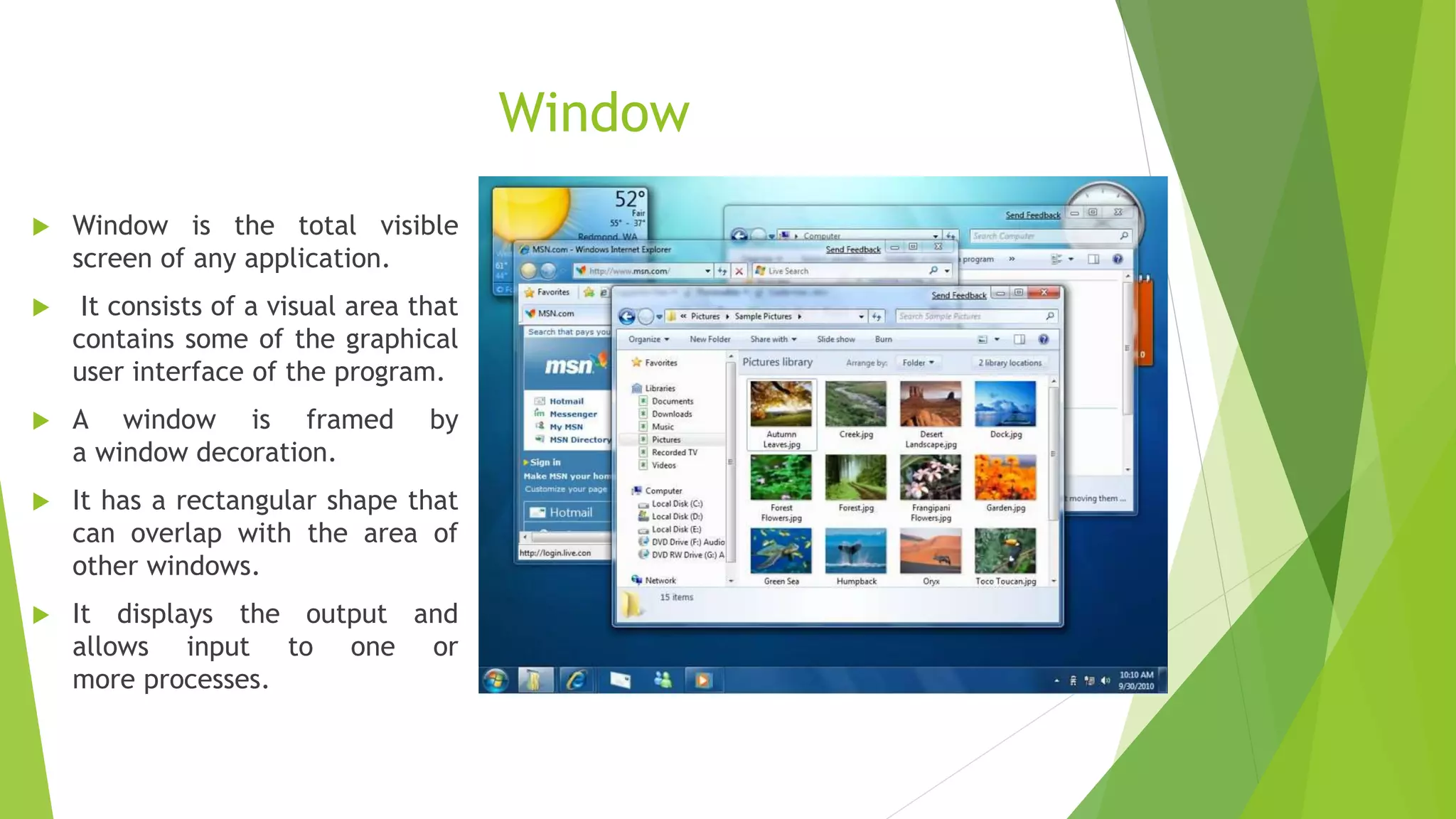 Graphical User Interface Pptx Operating Systems Computer Software