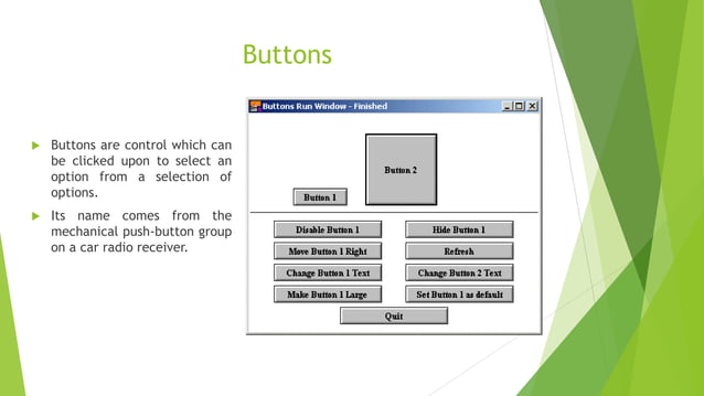 Graphical User Interface | PPTX | Operating Systems | Computer Software and Applications