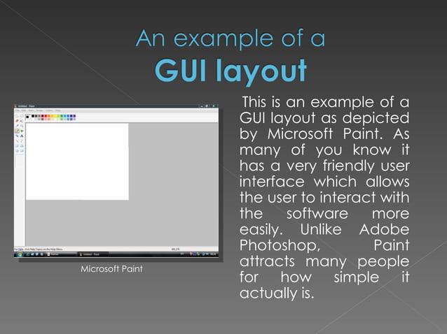 Gui Layout Presentation | PPT