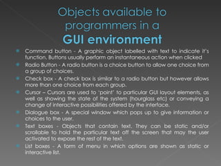 Gui Layout Presentation | PPT
