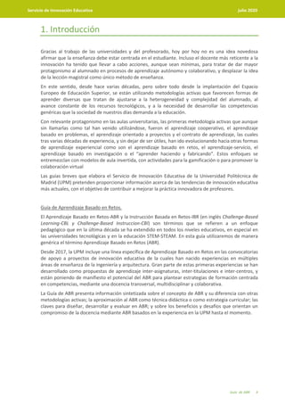 GUIA-ABR: aprendizaje basado en retos, paso a paso | PDF