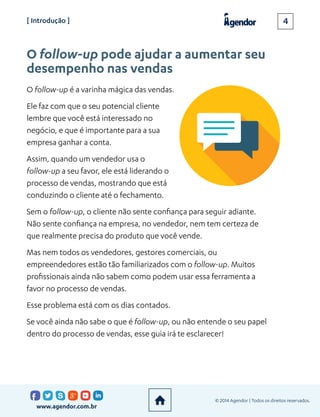 Guia: Como ter sucesso com follow-ups | PDF
