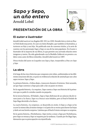 Guia de-lectura-sapo-y-sepo-un-anio-entero (1) | PDF | Family/Children ...